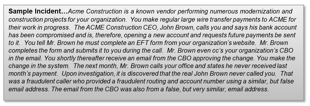 Don’t Fall Prey to EFT Fraud - ASCIP